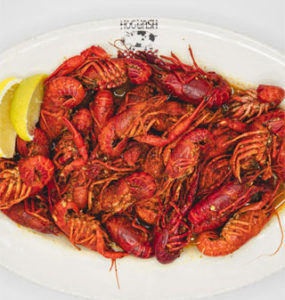 Bayou Menu - The Bayou Restaurant, Fleetwood,