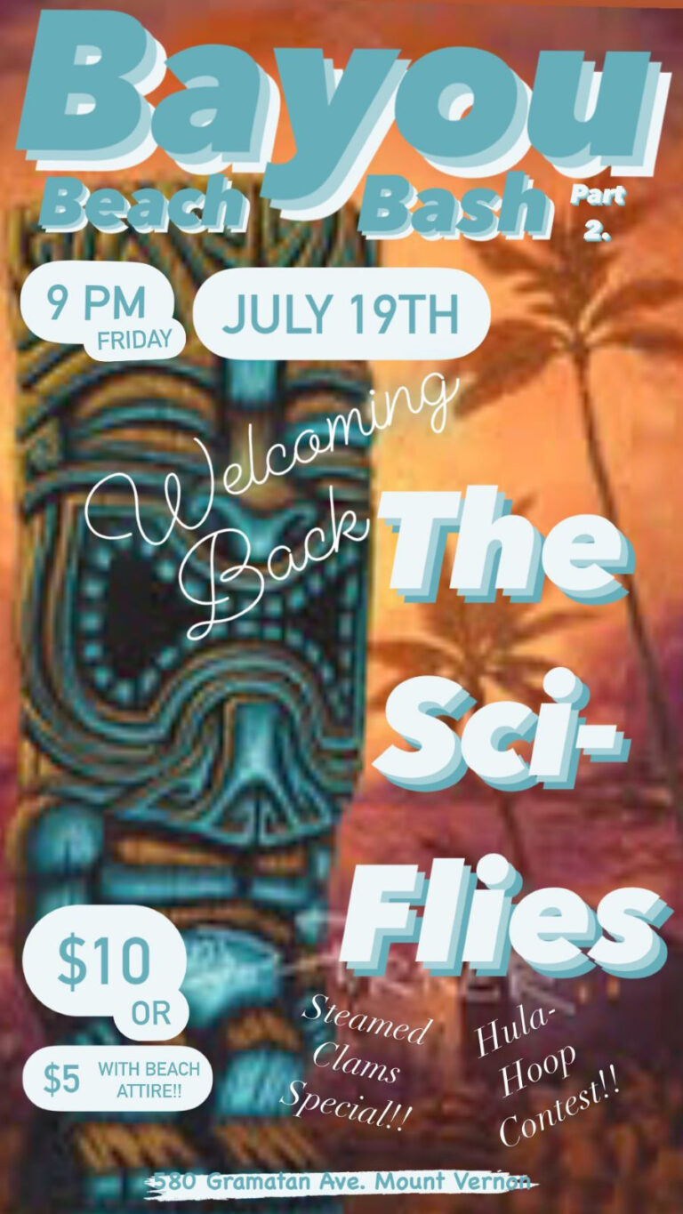 Events - The Bayou Restaurant